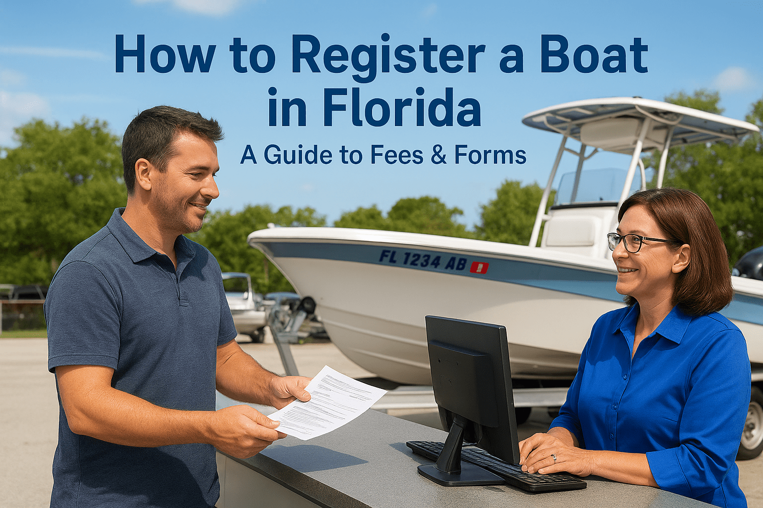 How To Register A Boat In Florida: A Guide To Fees & Forms - Crab ...
