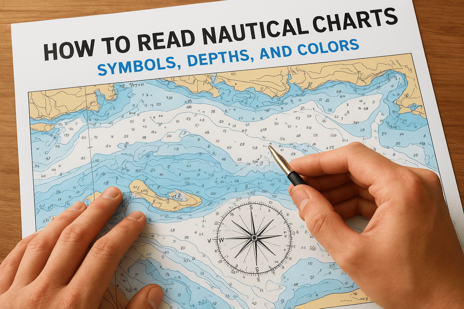 How To Read Nautical Charts: Symbols, Depths, And Colors - Crab Island ...